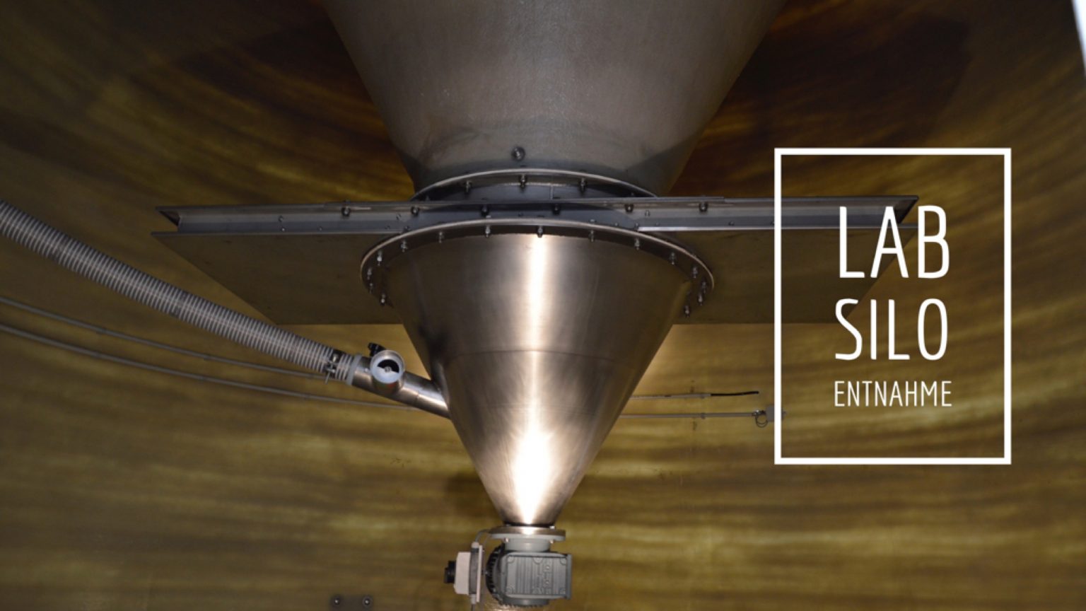 LAB Silo Entnahmetechnik für Optimale Menge: 500kg – 1.000kg / Charge