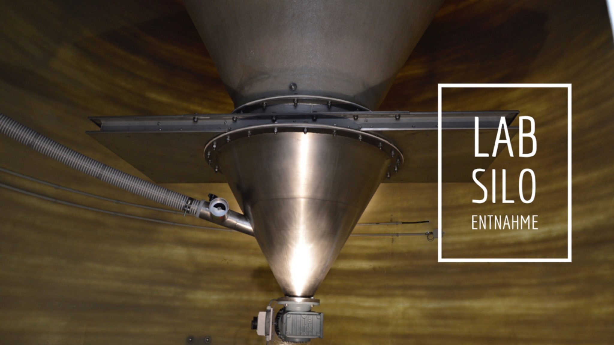 LAB Silo Entnahmetechnik für Optimale Menge: 500kg – 1.000kg / Charge